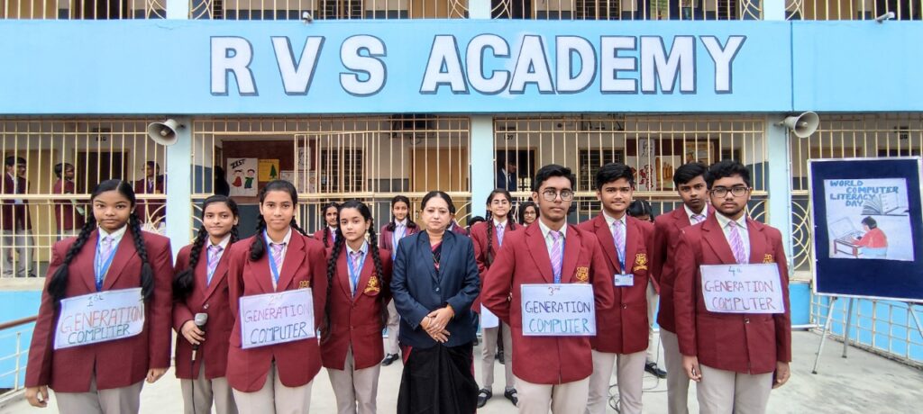 R.V.S. Academy celebrated World Computer Literacy Day – RVS ACADEMY